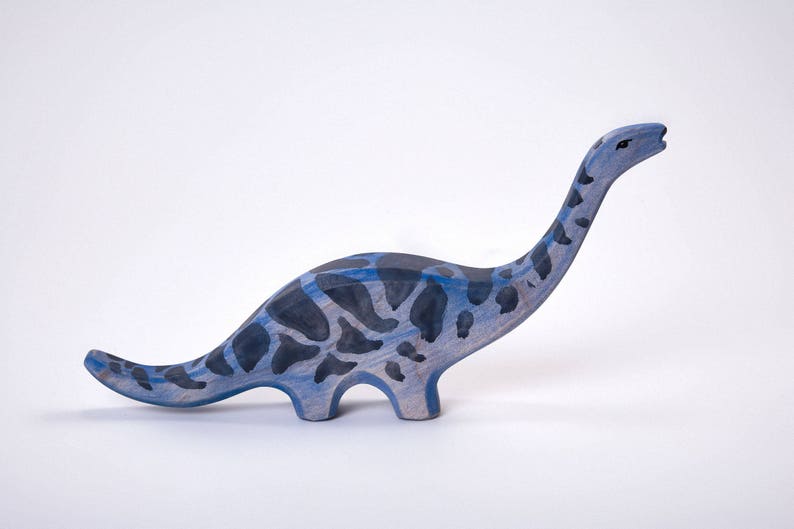 Diplodocus Toy - Wooden Dinosaur Toy - Wooden Dino - Play Set - Wooden ...