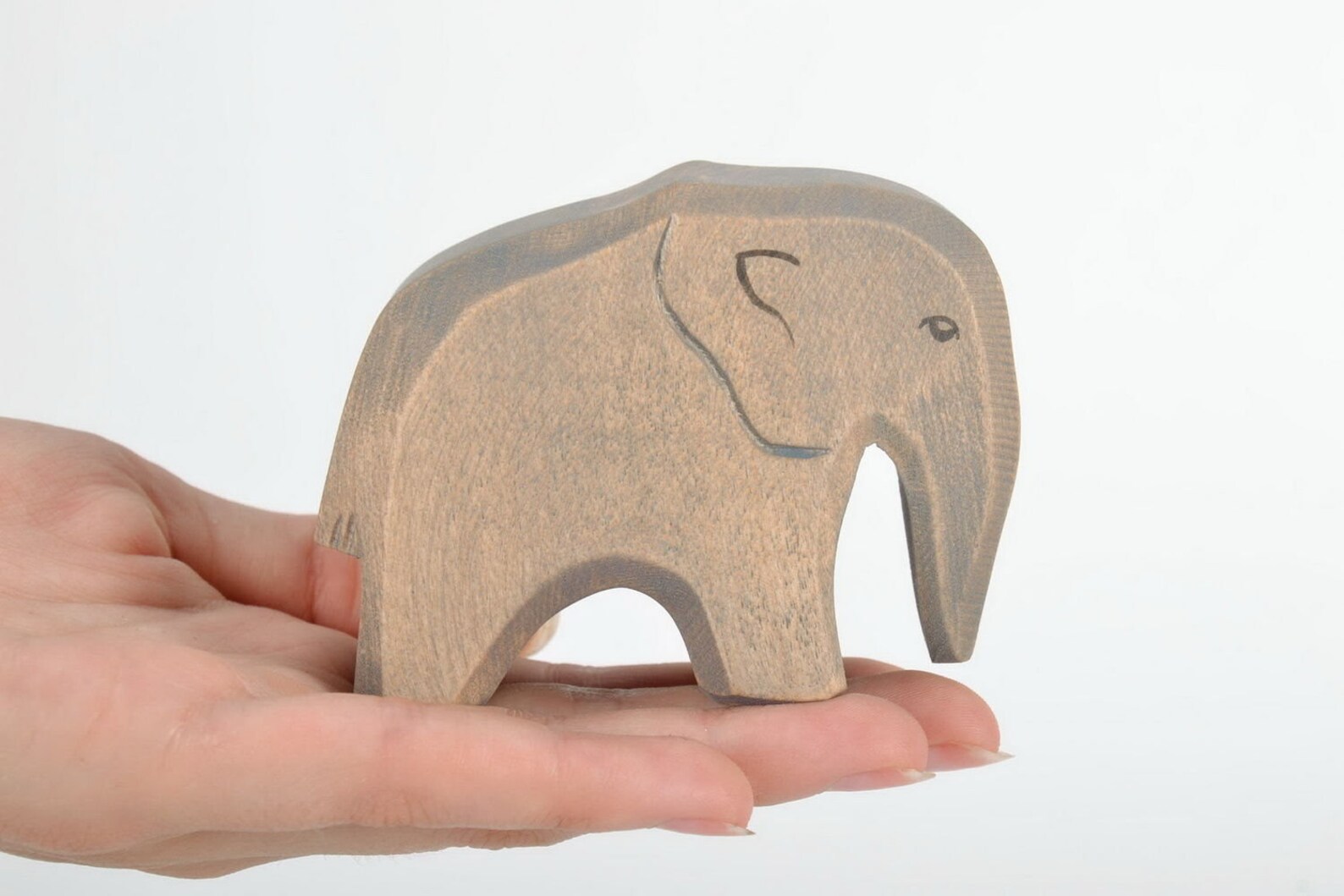 Elephant Toy Elephant Wood Elephant Figurine Elephant - Etsy