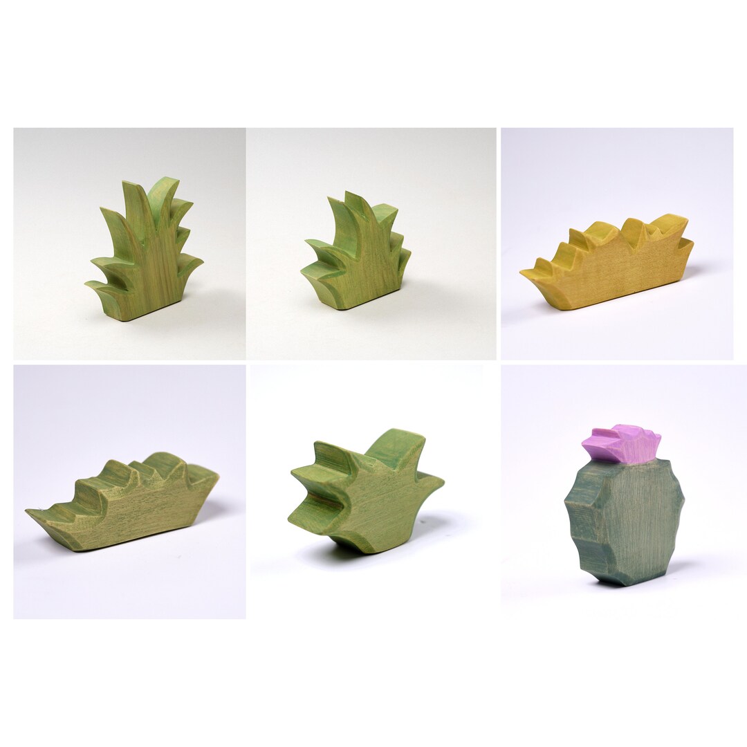 Wooden Toys Bush Set - Wooden Toys Grass - Dadakacraft - Grass Set ...