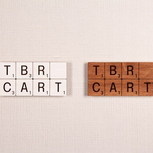 To Be Read Book Cart Magnet, Library Decor, Bookish Gift for ...