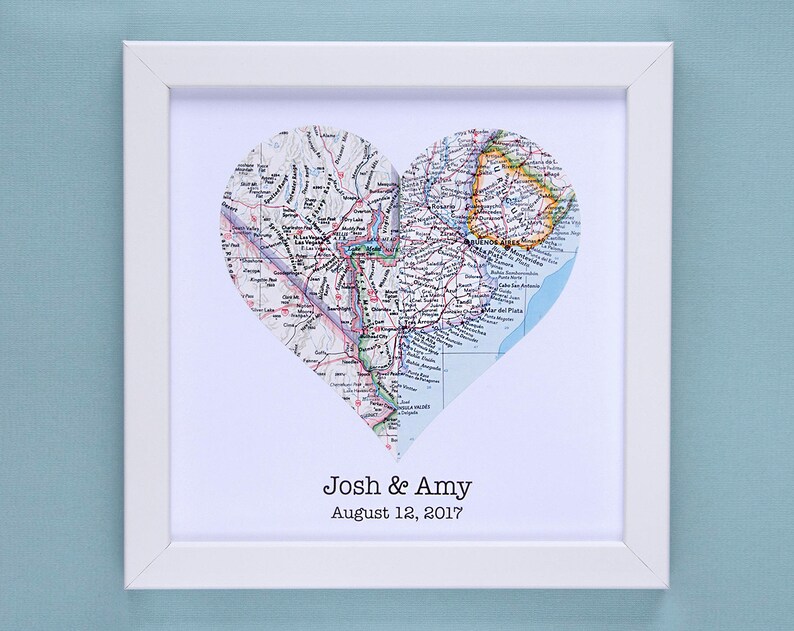 meaningful-first-anniversary-gift-for-him-custom-map-art-etsy