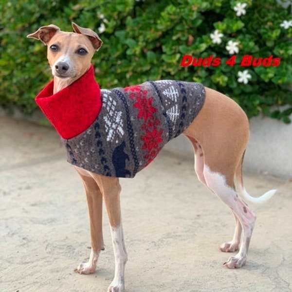 Greyhound Sweater - Etsy