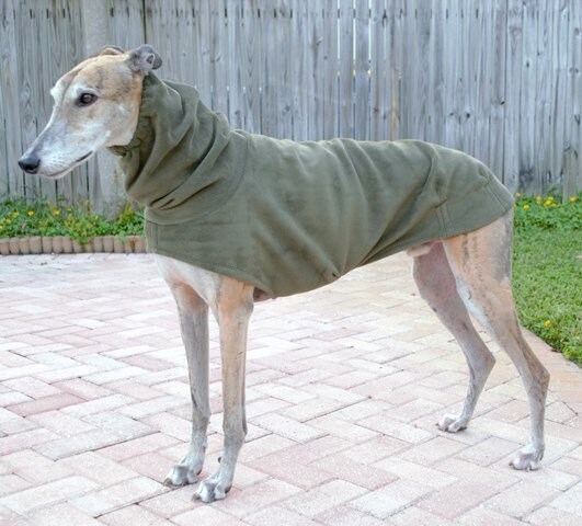 Greyhound Coat - Winter Coat for Greyhound - Heavy Coat For Dog - Heavy ...