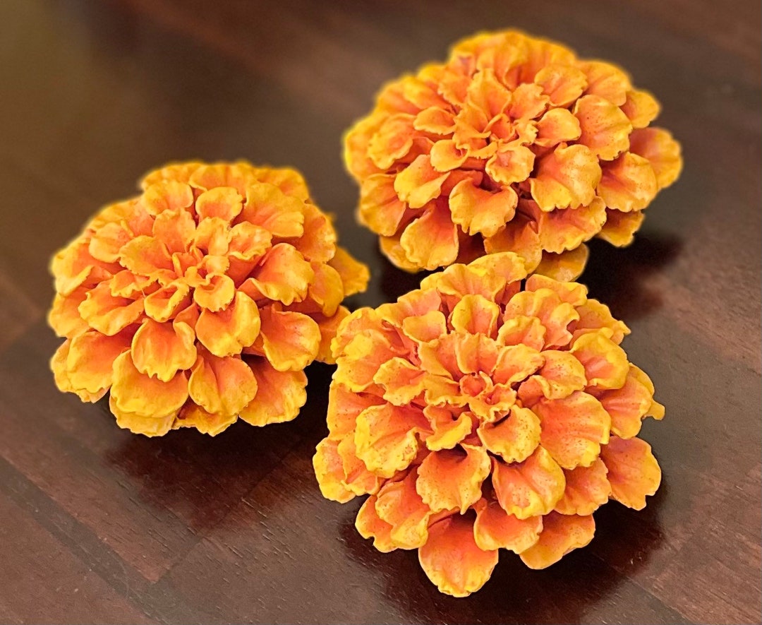 Marigold Flowers Ofrenda Flowers Day of the Dead Flowers - Etsy