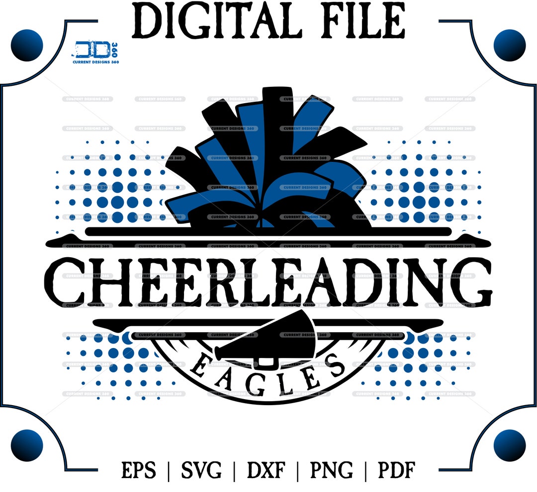 Cheerleading Svg, Eagles Cheer Svg, Eagle, Eagles, Cheerleading, Svg ...