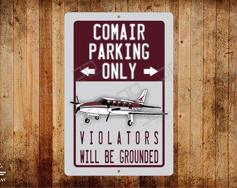 Pilot sign Parking Signs Air Plane Cessna Fly Gift - Etsy