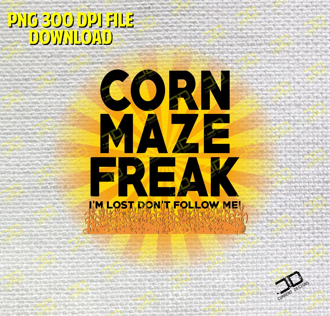 Fall Printable Corn Maze Png Download Corn Maze Download Fall Shirt ...