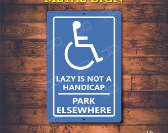 ADA Handicap Access Ramp Aluminum Sign ADA Sign Handicap - Etsy