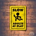 Slow Adults at Play Metal Aluminum Sign Camping Gifts - Etsy