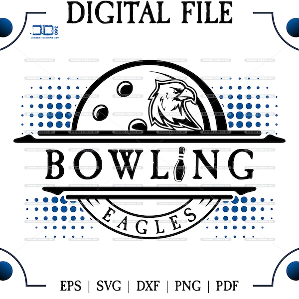 Bowling Svg - Etsy