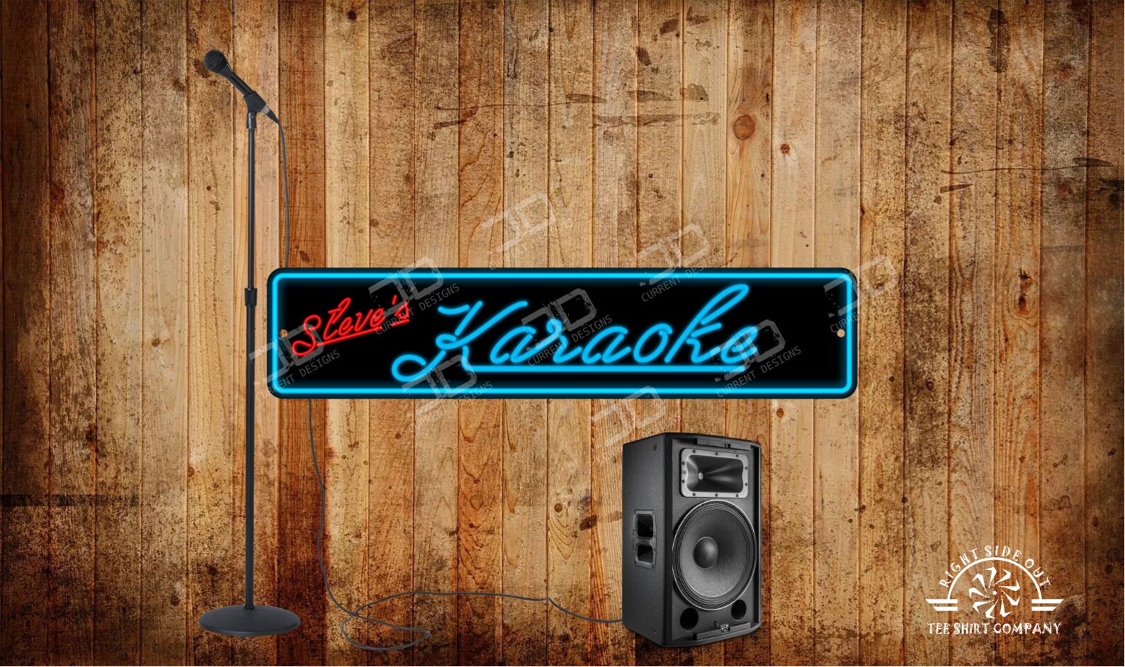 Karaoke Custom Sign Aluminum UV Coated Custom Signs Gift - Etsy