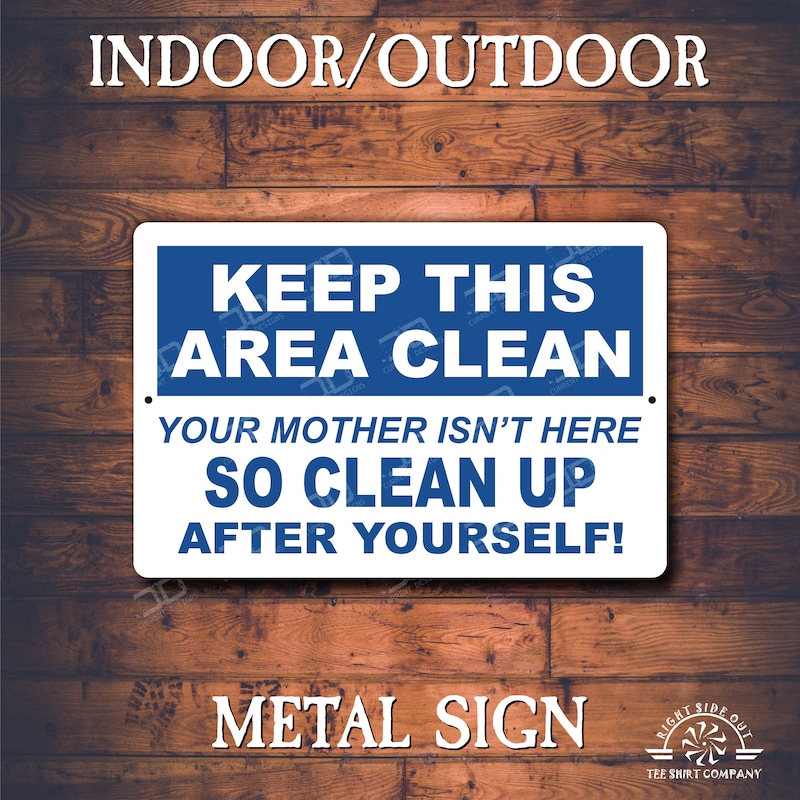 Keep Microwave Clean Signs - Etsy