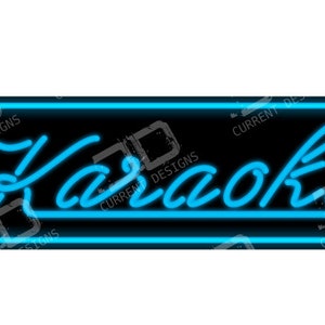 Karaoke Custom Sign, Aluminum, UV Coated, Custom Signs, Gift, Metal ...