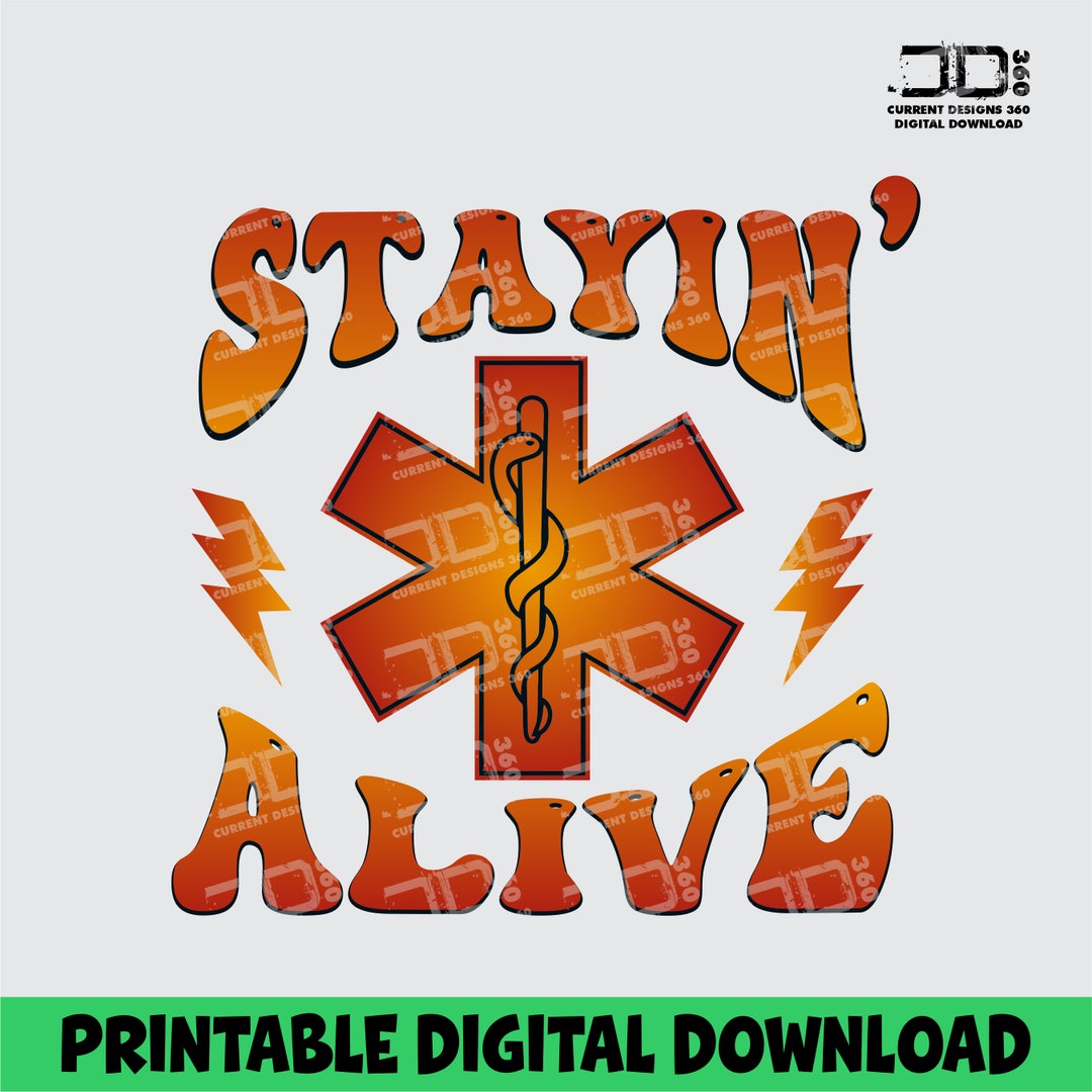 Ems Medical Vintage Printable Png Download Ems Design Digital Emergency ...