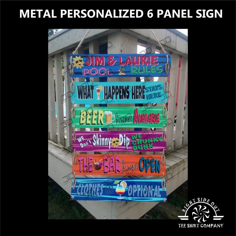 Funny Swimming Pool Rules - Etsy