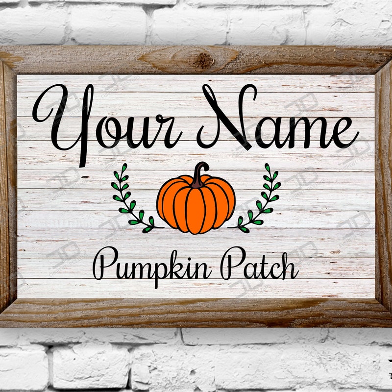 Pumpkin Patch Sign - Etsy