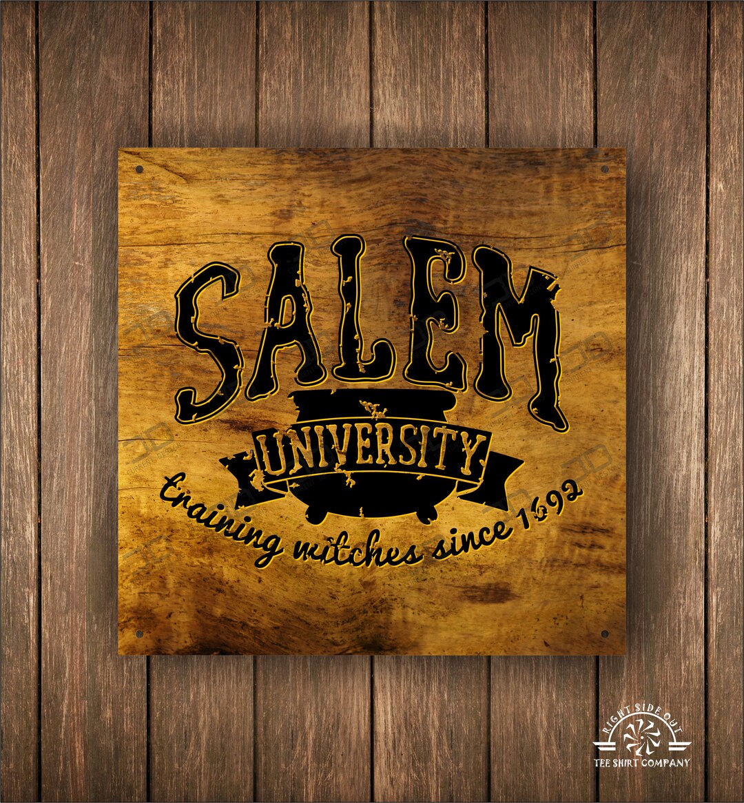 Salem University 1692 Aluminum Sign, UV Coated, Custom Signs, Gift ...