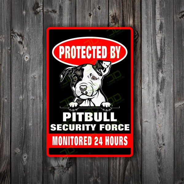 Pitbull Sign - Etsy