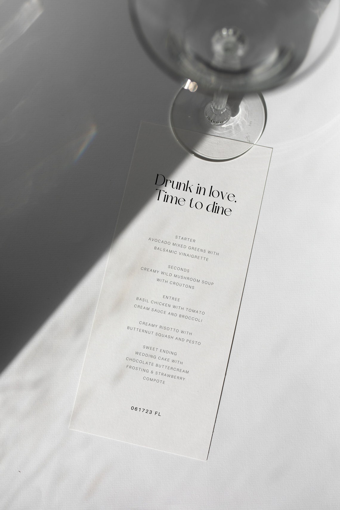 Modern Wedding Menu Template Wedding Menu Digital Template - Etsy