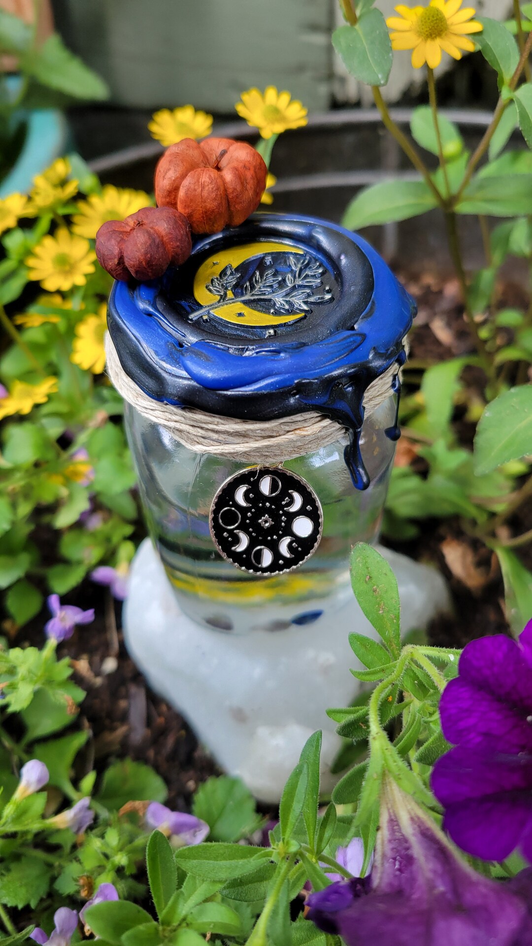 Full Moon Blue Moon Water - Etsy