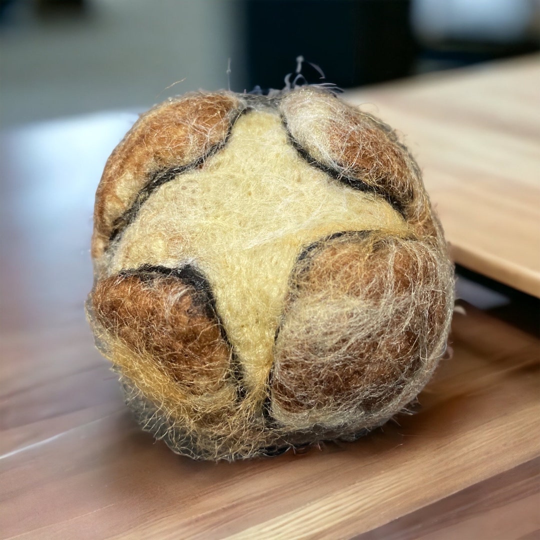 Hand Felted Sourdough Bun for Play Kitchen Food - Etsy