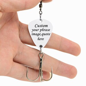 Custom Personalized Fishing Lure Engraved Fishing Hook - Etsy