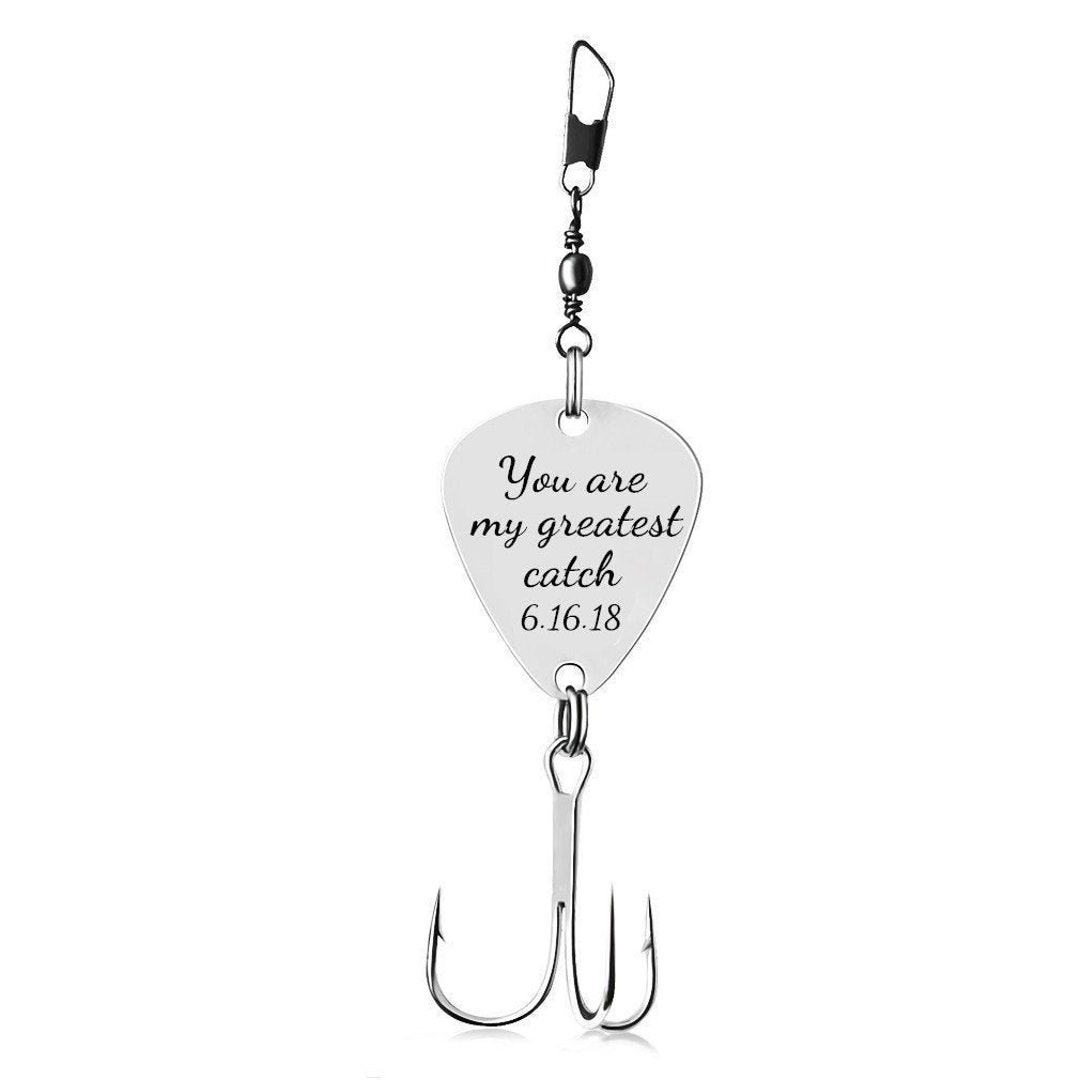 Custom Personalized Fishing Lure Engraved Fishing Hook - Etsy