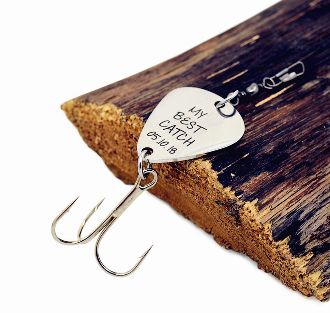 Custom Personalized Fishing Lure Engraved Fishing Hook | Etsy