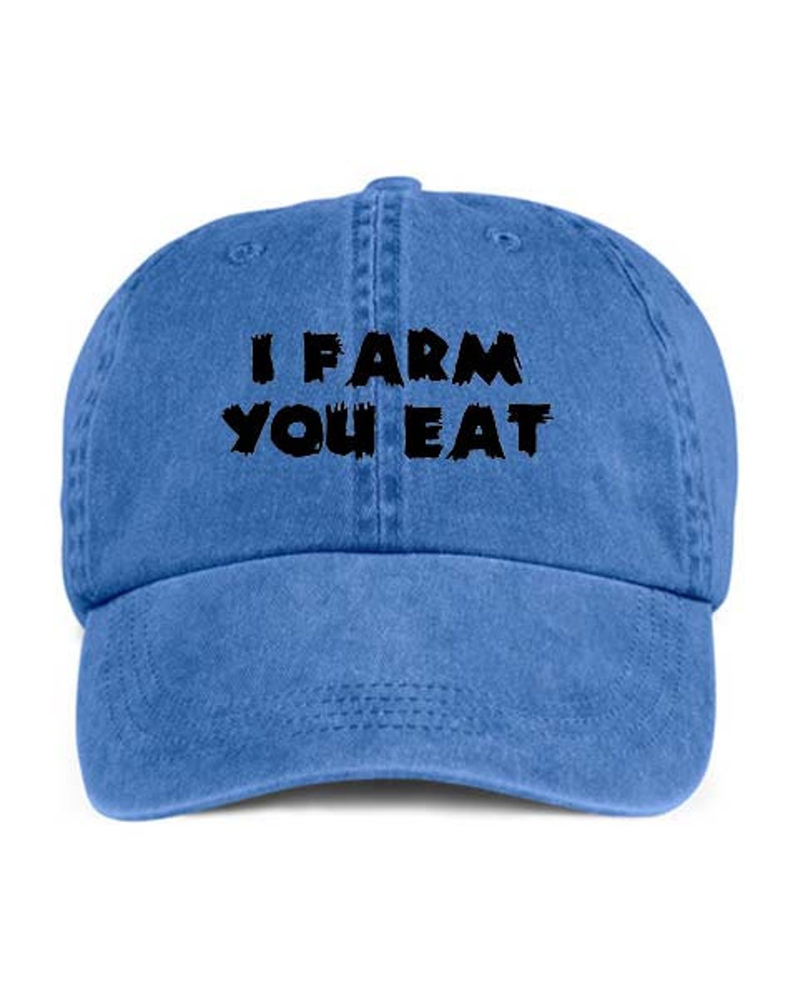 I FARM YOU EAT Farmer Farming Occupation Baseball Style Cap - Etsy