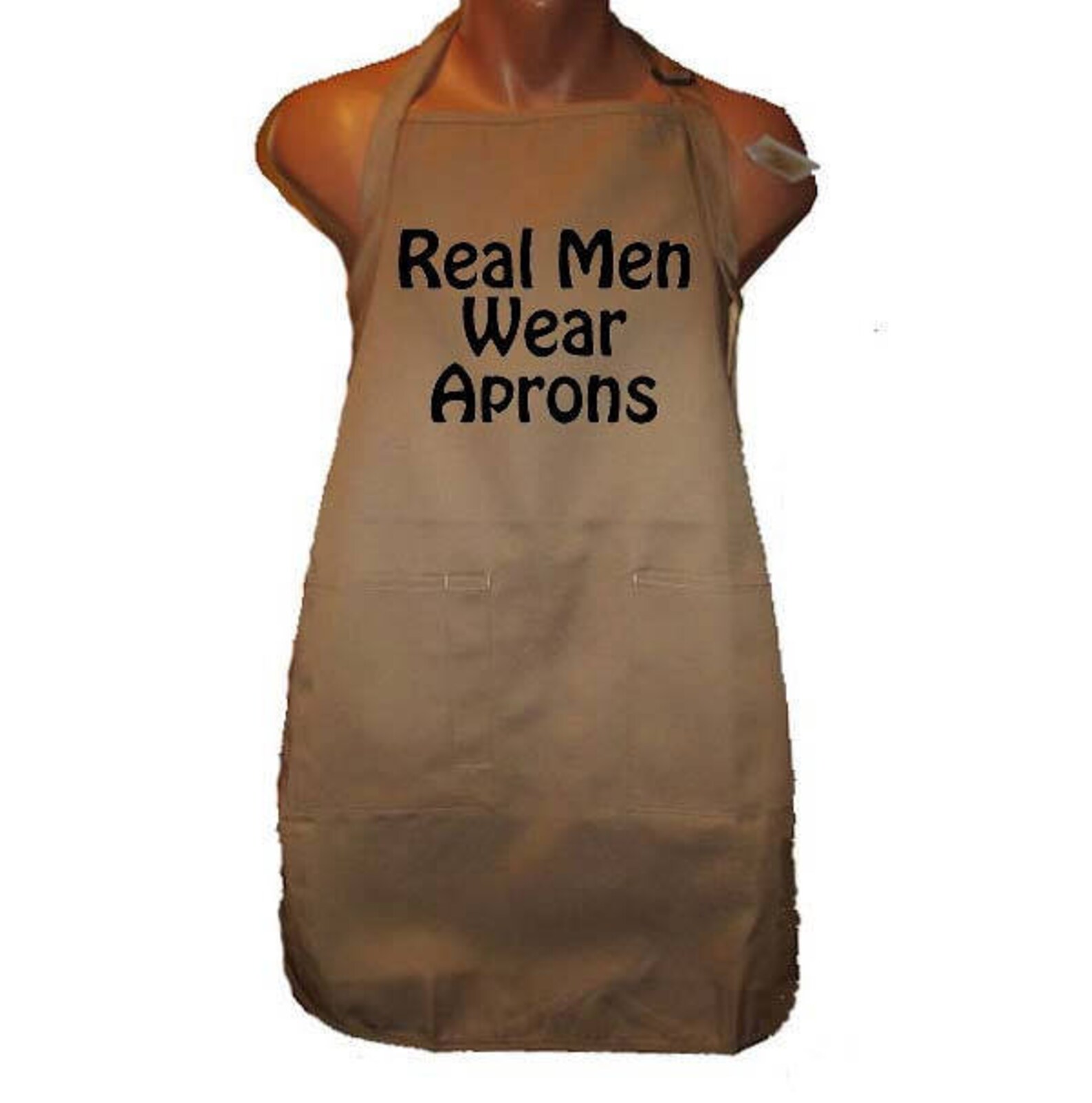 REAL MEN Wear Aprons Apron Kitchen Accessory Cook Grill | Etsy
