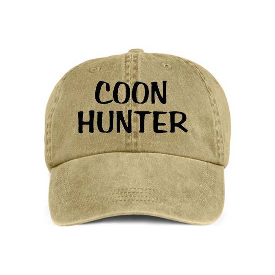 COON HUNTER DOGS Hunting Hunters Baseball Style Cap Hat Vinyl - Etsy