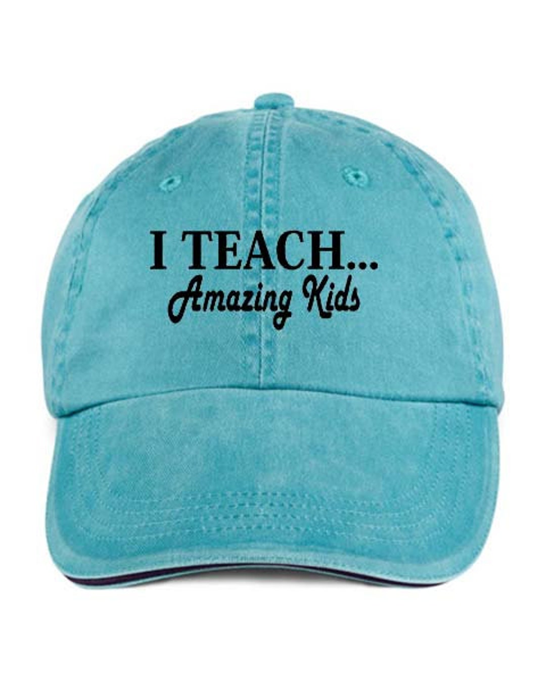 I TEACH AMAZING KIDS Teacher Teaching Occupation Baseball Style Cap Hat ...