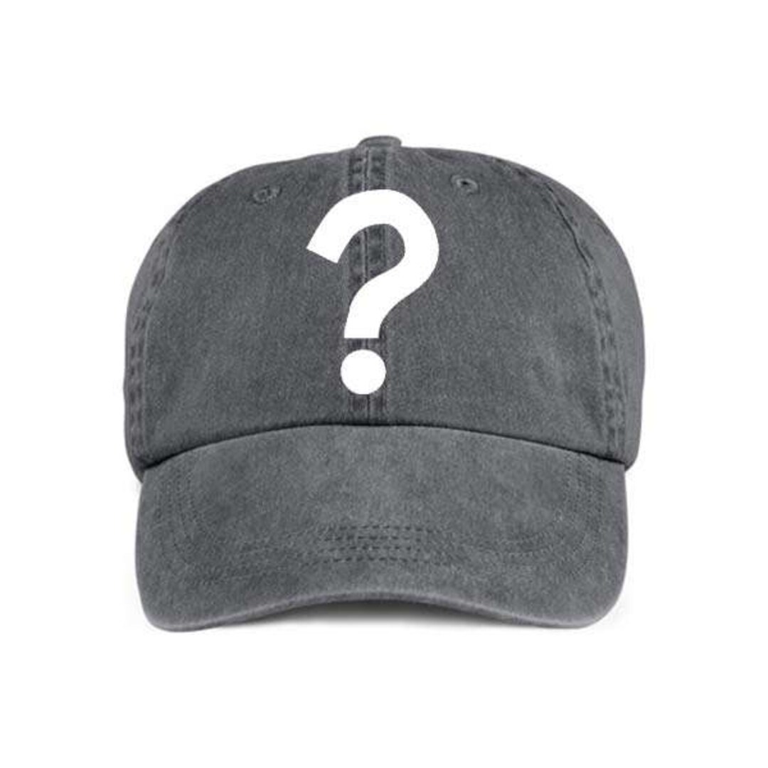 QUESTION MARK Funny Humor Baseball Style Cap Hat Vinyl Print - Etsy