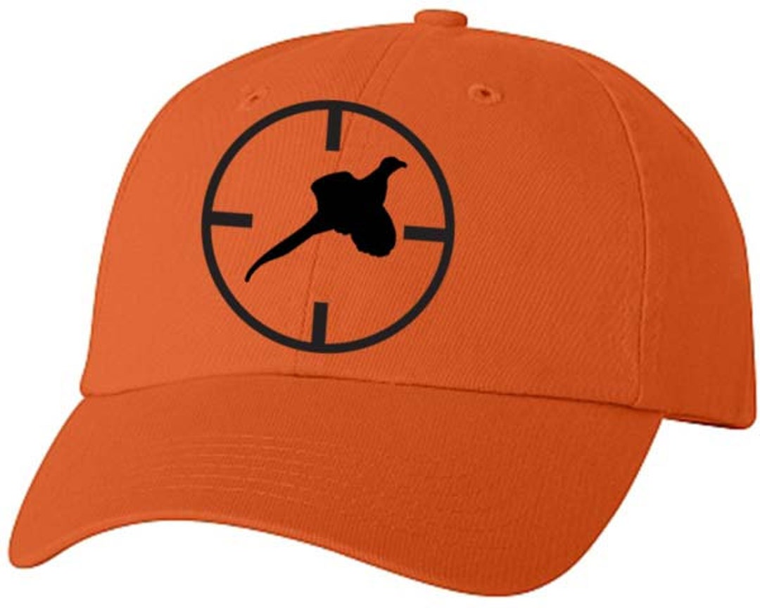 PHEASANT BULLSEYE Bulls Eye Hunting Hunters Baseball Style Cap Hat ...