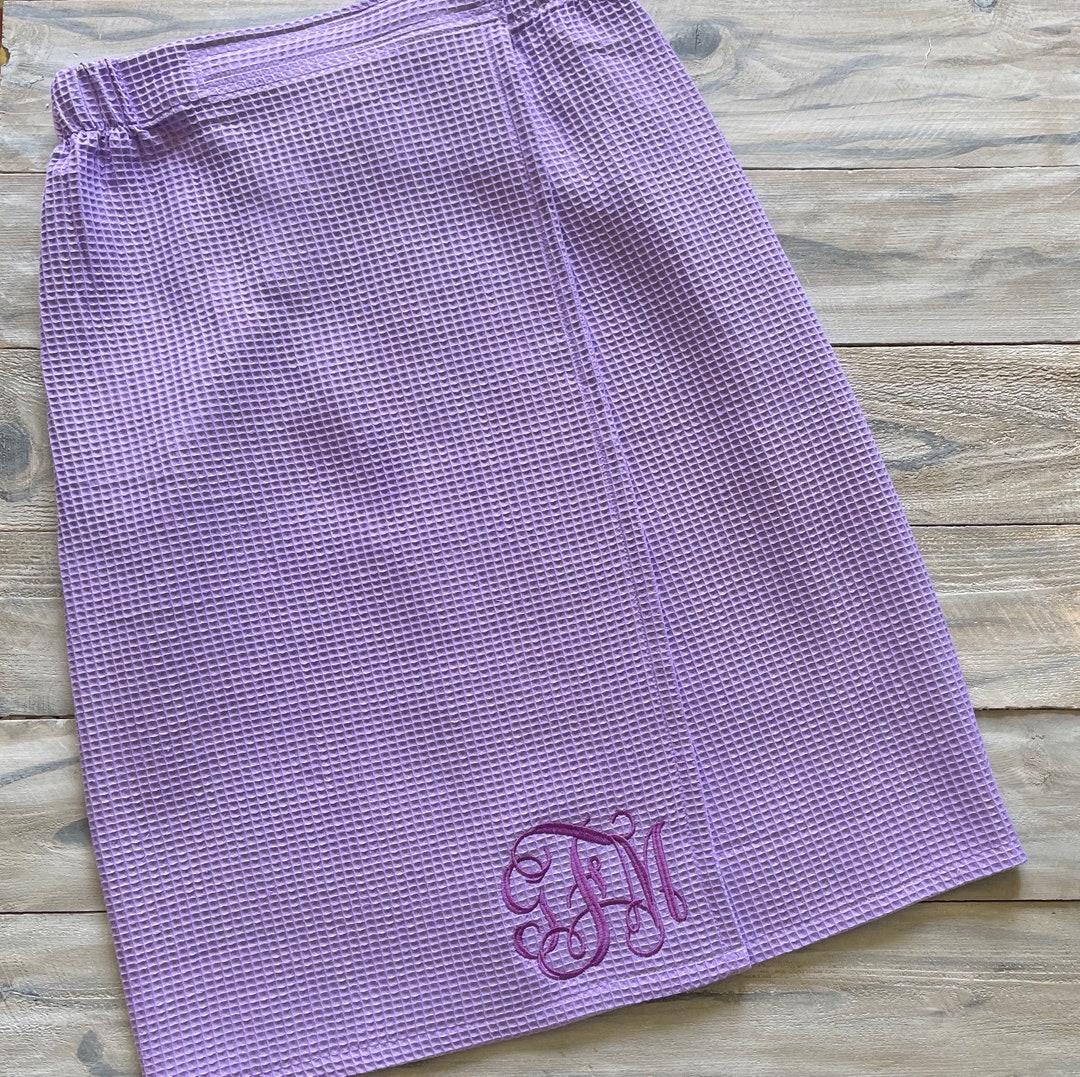 Monogram Towel Wrap, Monogram Bath Wrap, Monogram Shower Wrap, Monogram ...