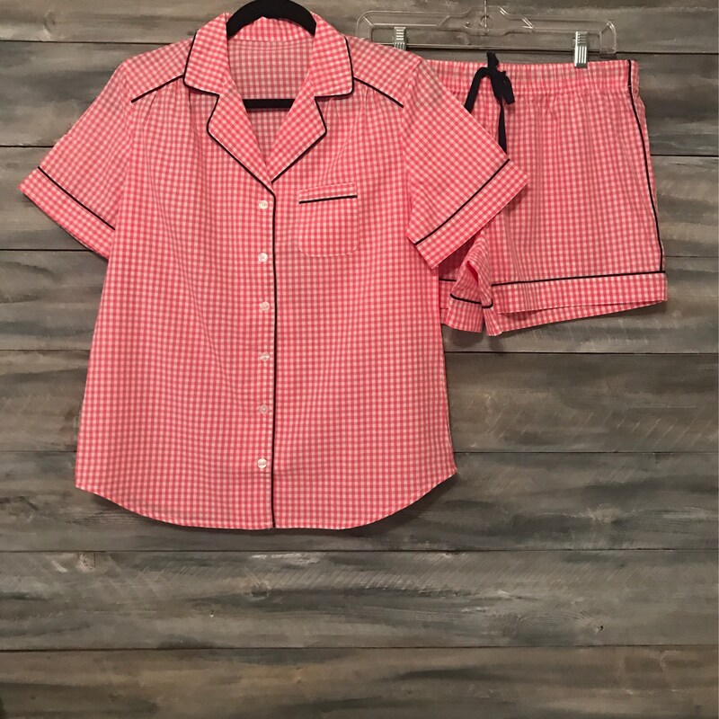 Pink Gingham Pajamas - Etsy