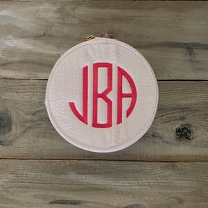 Monogram Jewelry Case, Monogram, Jewelry Case, Monogram Make up Case ...