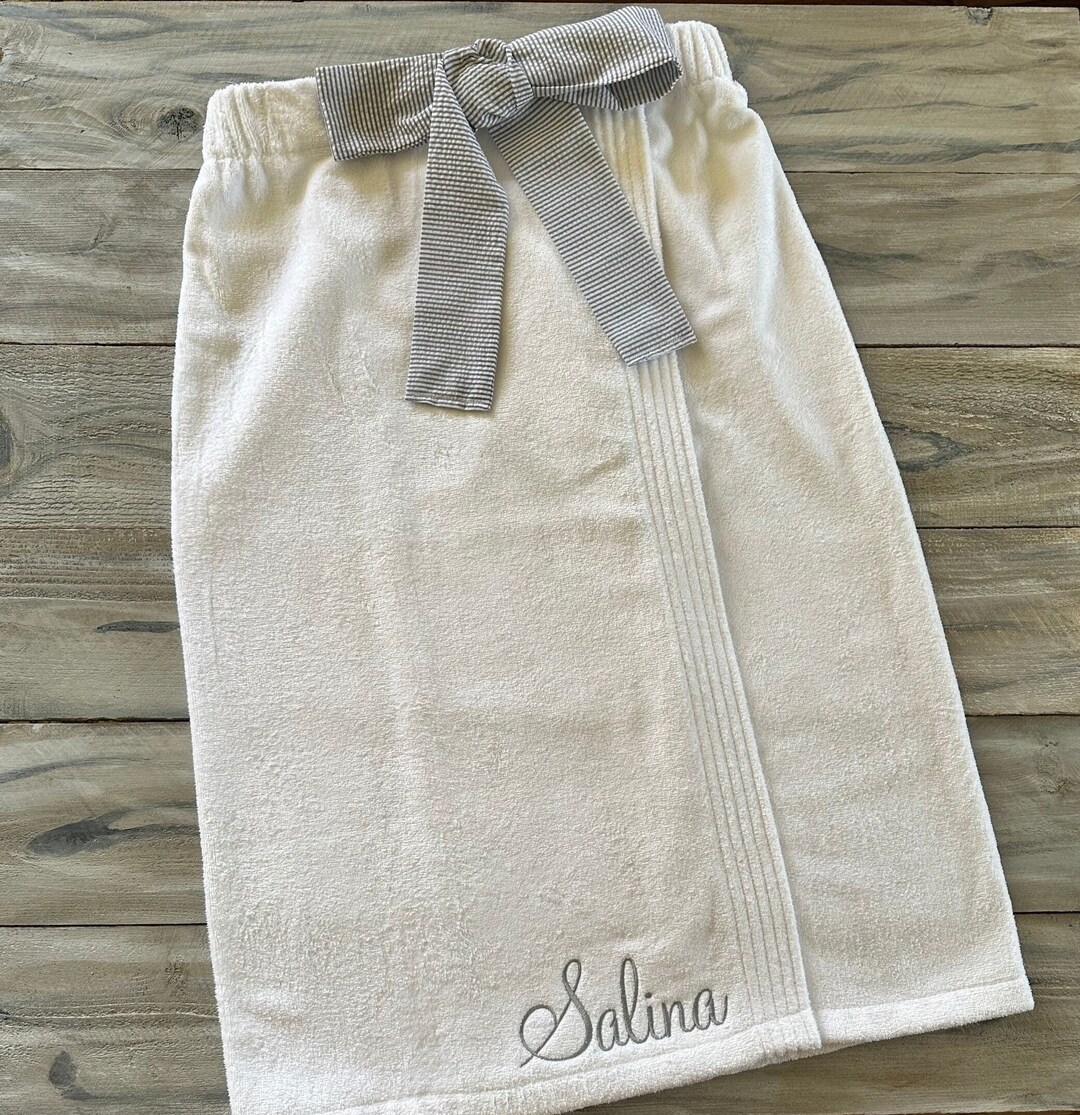 Monogram Towel Wrap, Monogram Towel, Bath Wrap, Spa Wrap, Towel, Wrap ...