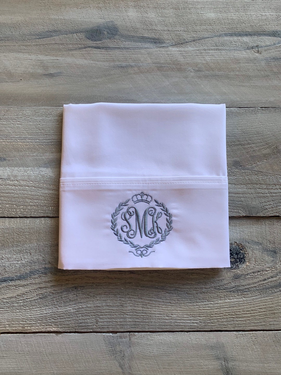 Monogram Pillowcase, Set of Monogrammed Pillowcases, Pillowcase ...