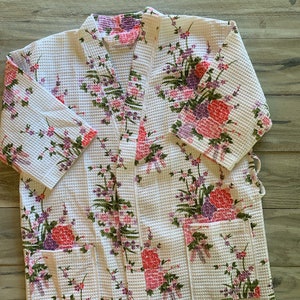 Monogram Robe, Bridesmaid Robe, Bridal Party Robe, Floral Robe ...