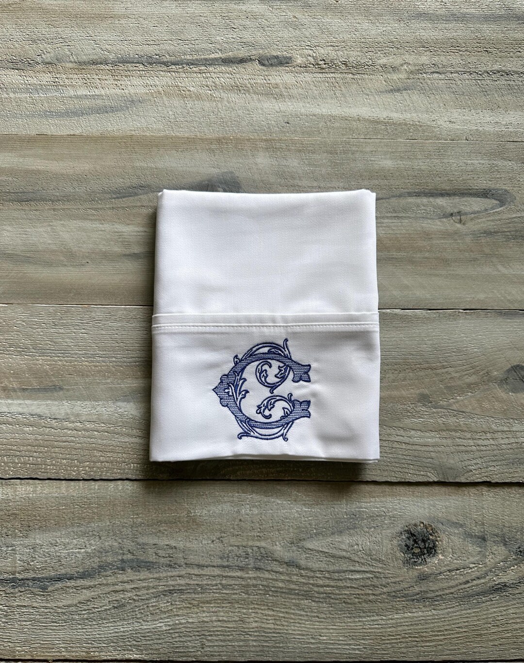 Monogram Pillowcase, Set of Monogrammed Pillowcases, Pillowcase ...