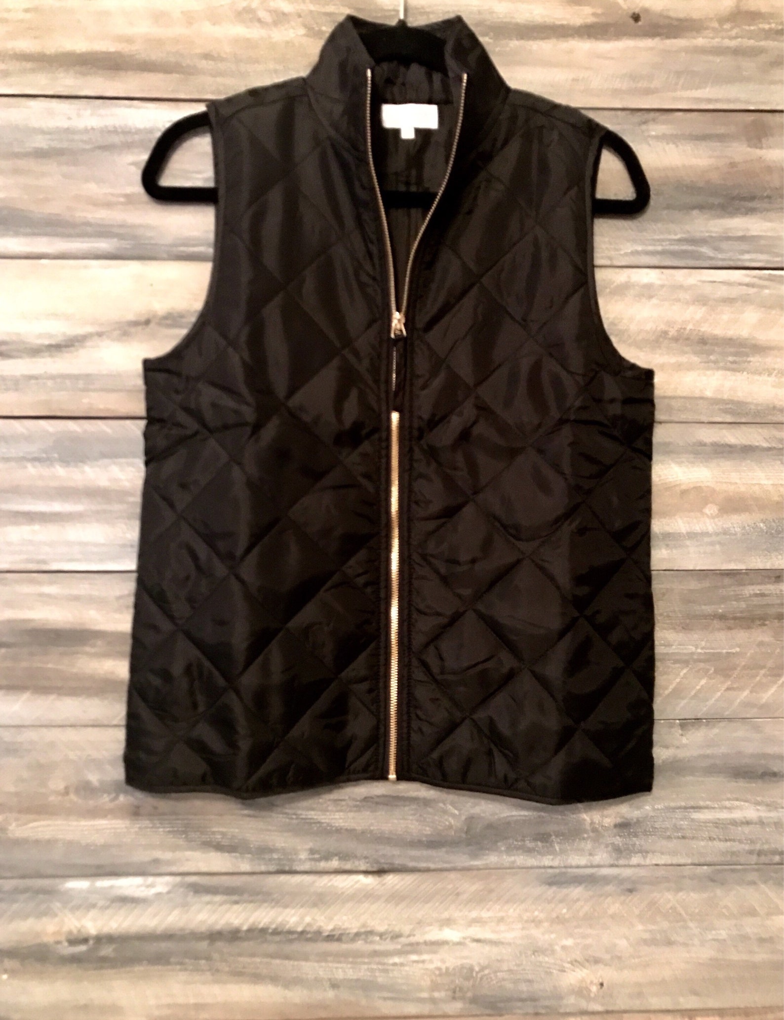 Monogram Vest Quilted Vest Monogram Vest Black Monogram | Etsy