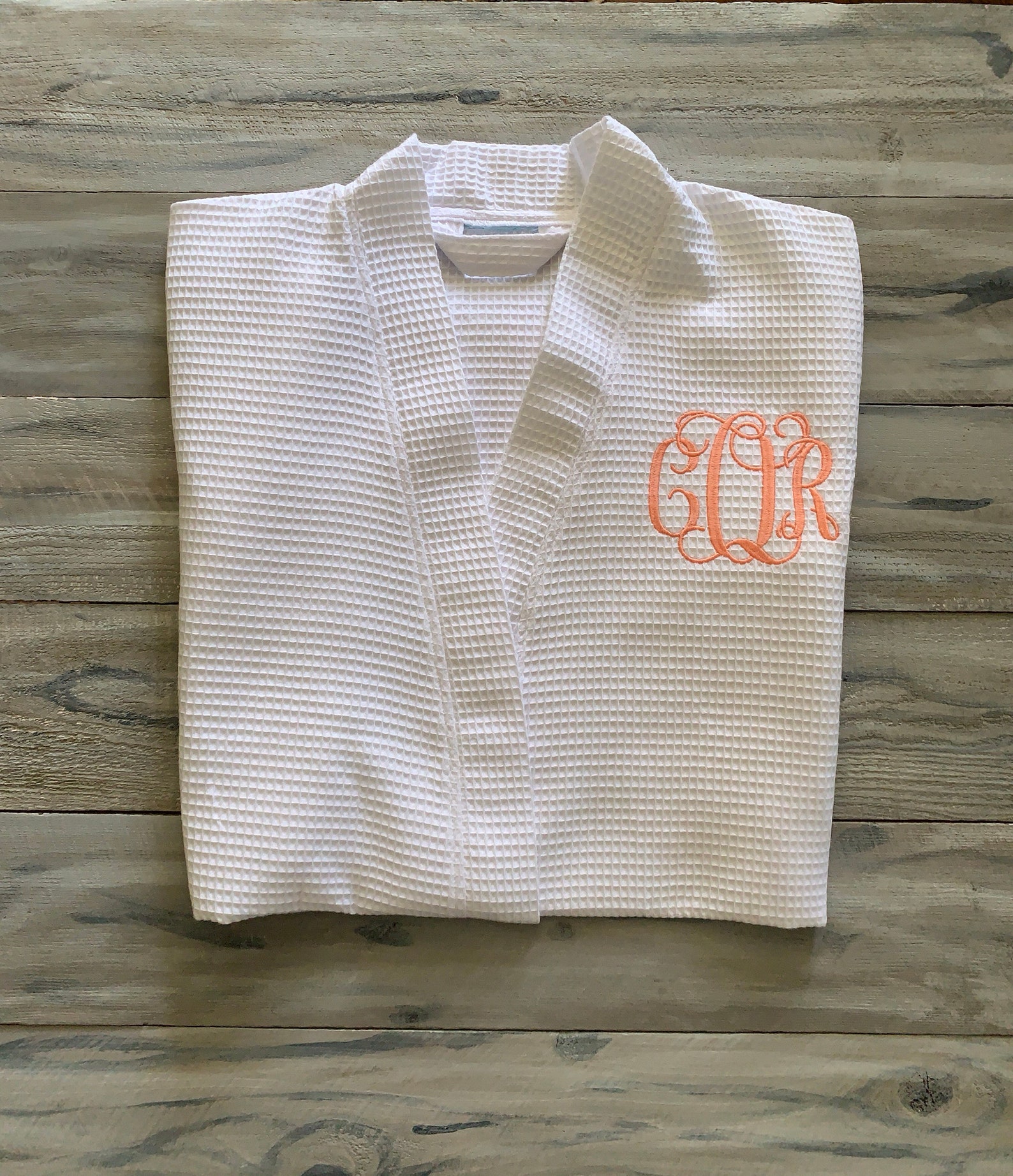 Monogram Robe Bridesmaid Robe Bridal Party Robe Floral | Etsy