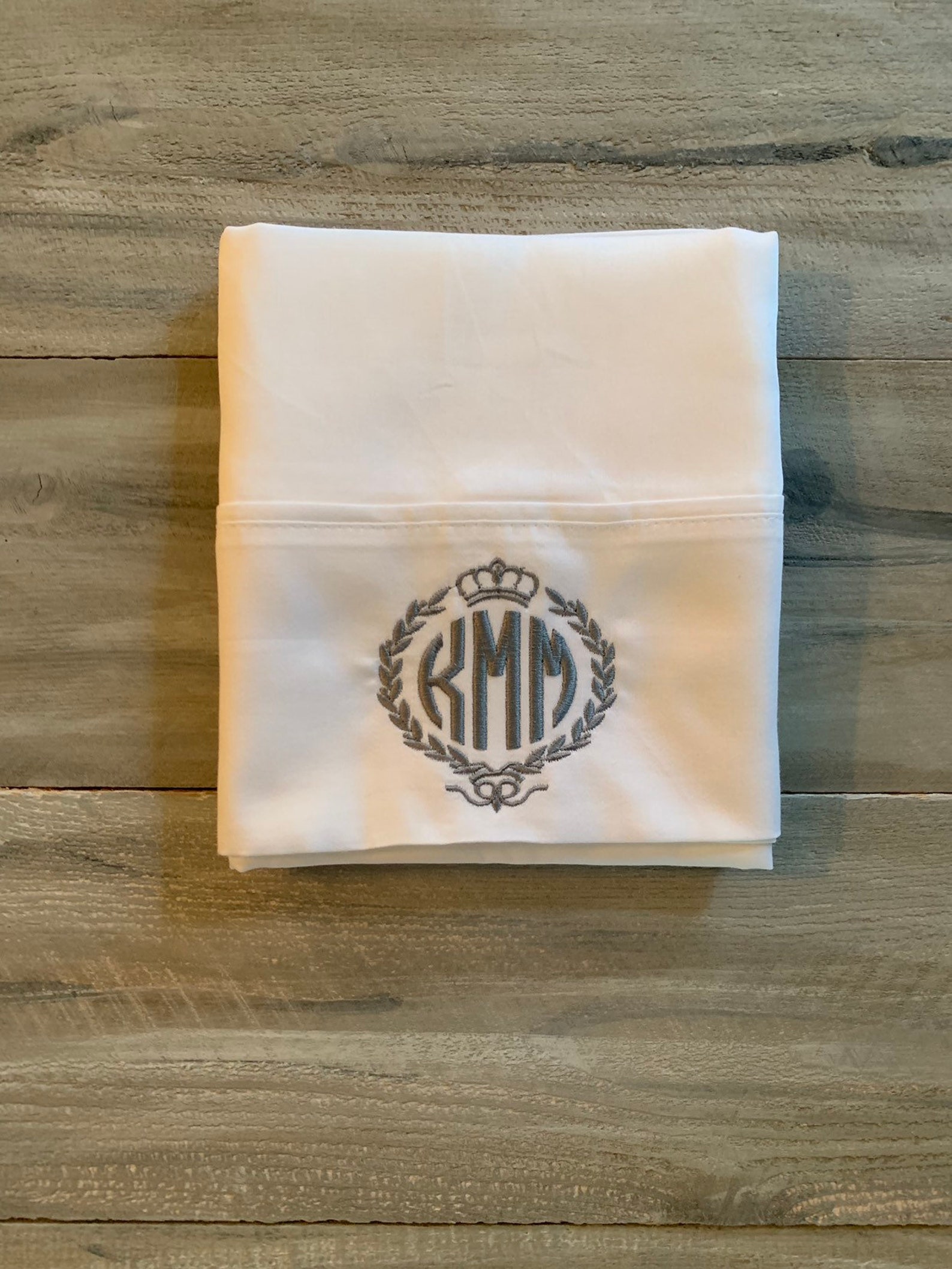 Monogram Pillowcase, Set of Monogrammed Pillowcases, Pillowcase ...