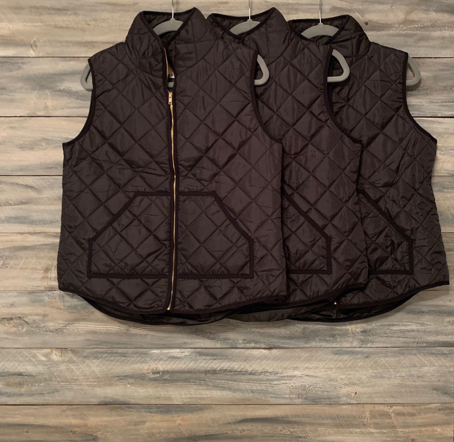 Monogram Vest, Monogram Vest Black, Monogram Vest Quilted, Monogram ...