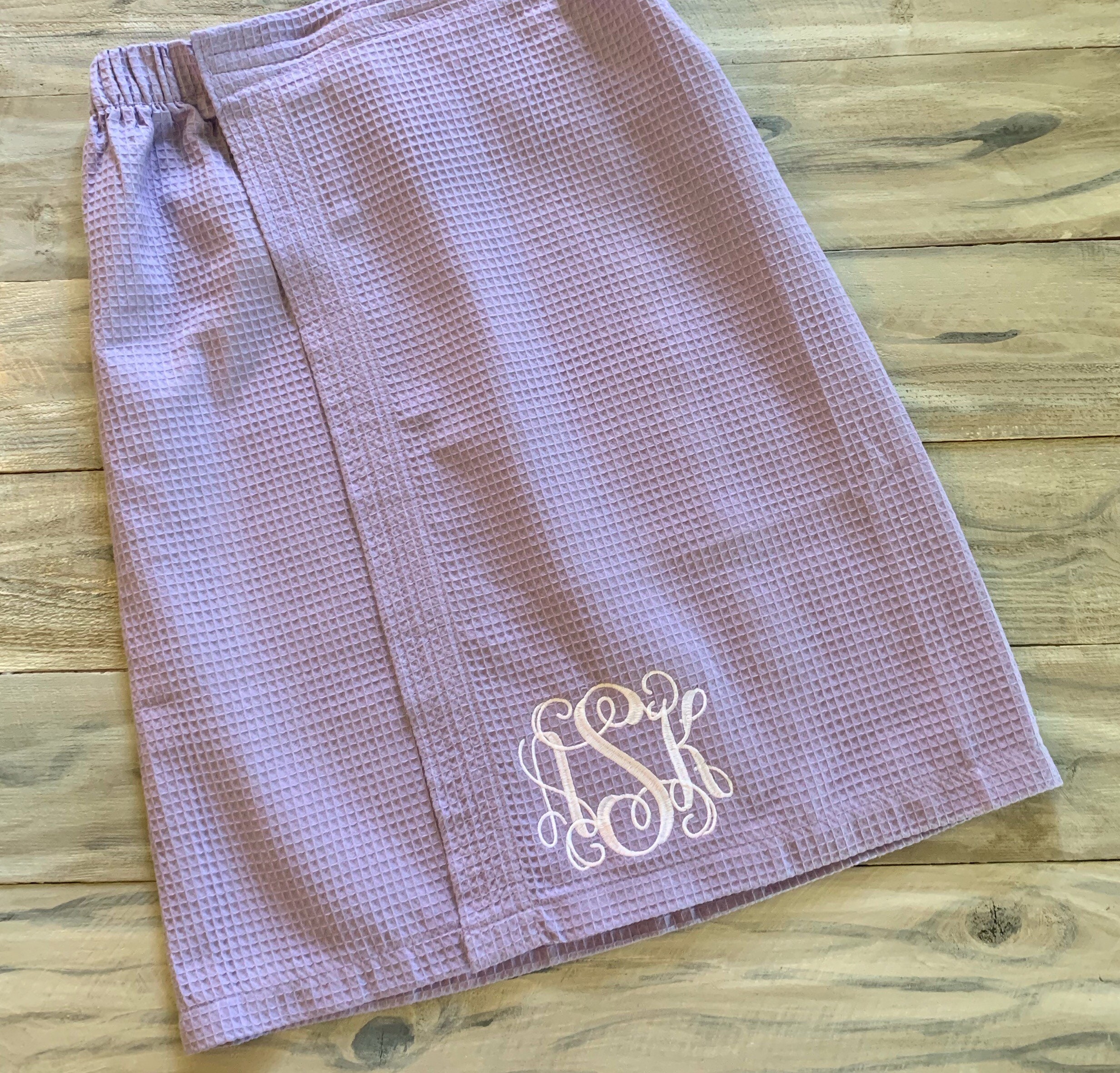 Monogram Towel Wrap Monogram Bath Wrap Monogram Shower Wrap | Etsy