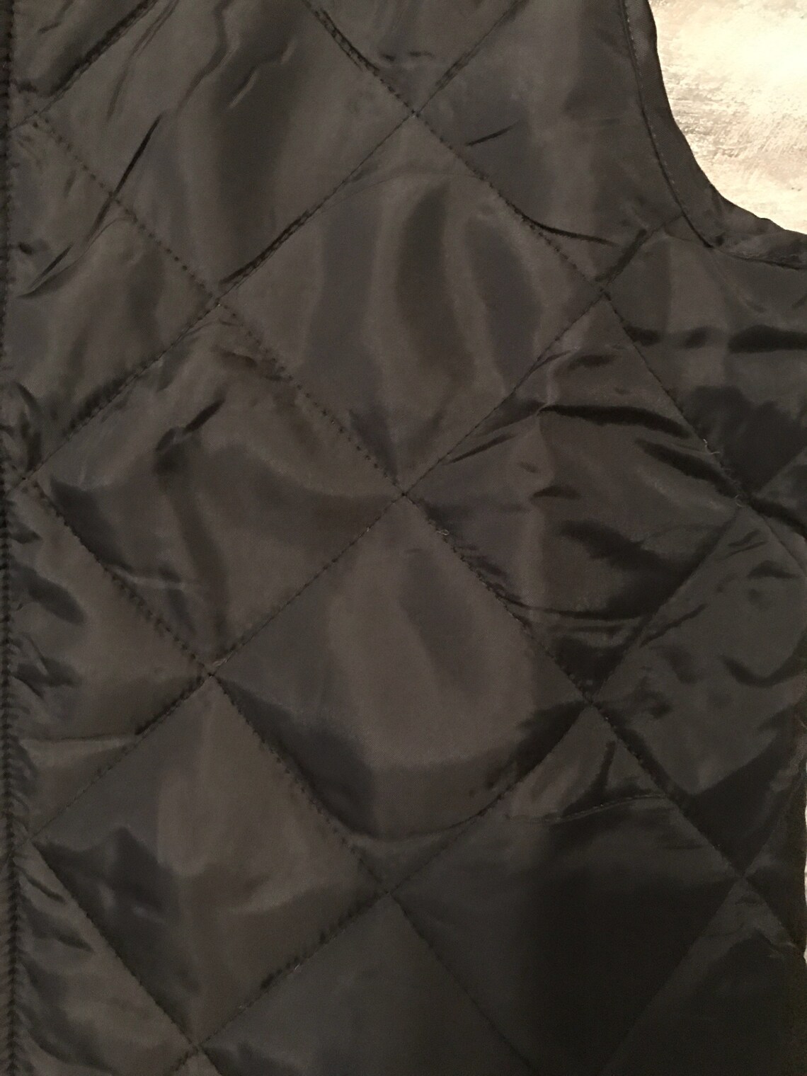 Monogram Vest, Quilted Vest, Monogram Vest Black, Monogram, Vest ...