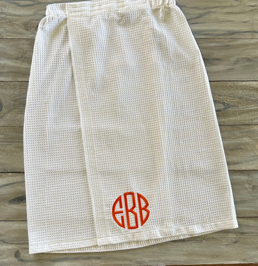 Monogram Towel Wrap, Monogram Bath Wrap, Monogram Shower Wrap, Monogram ...