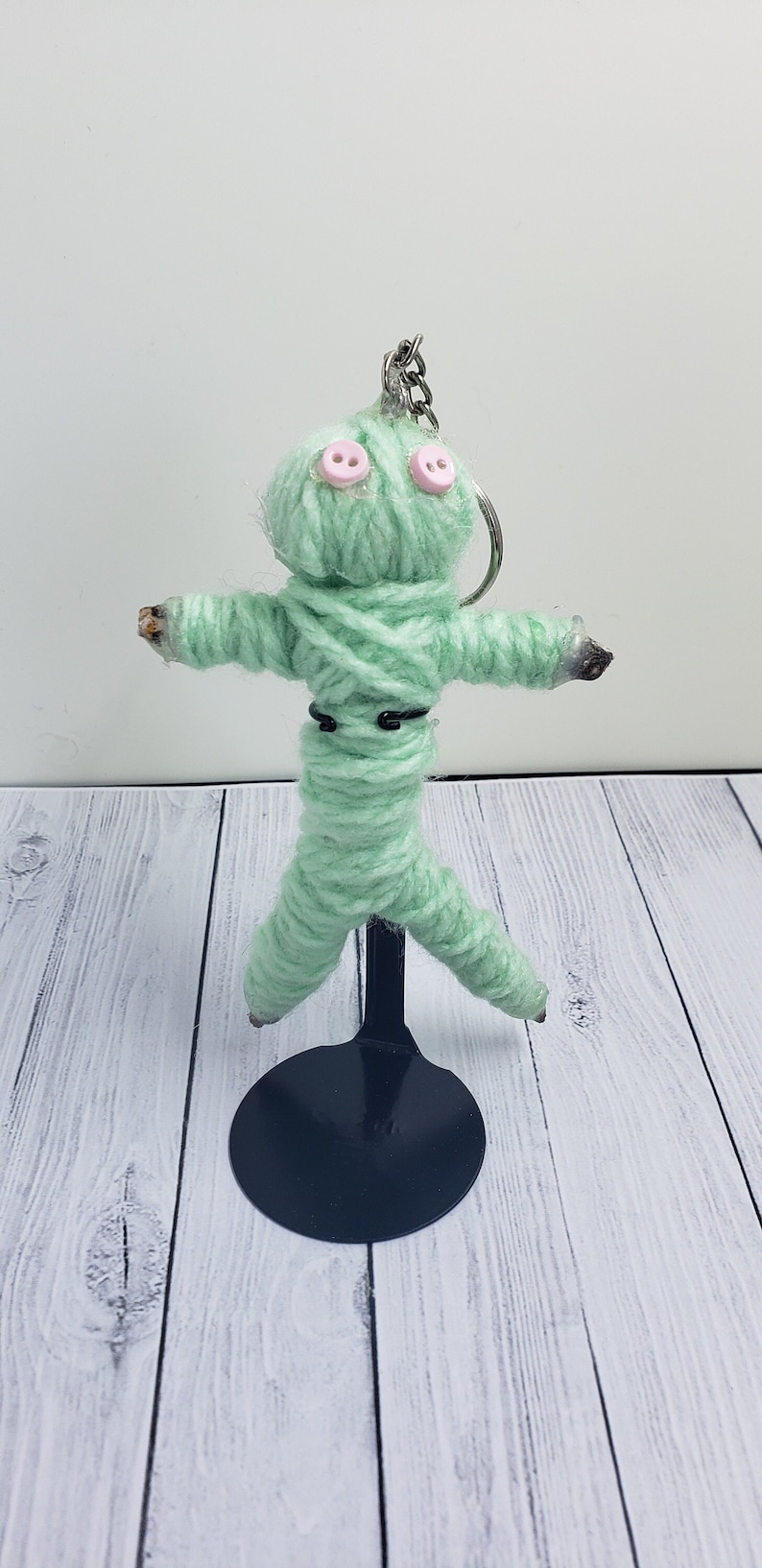 Voodoo Doll Keychain - Etsy