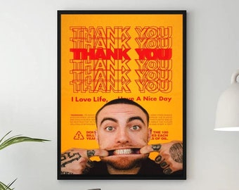 I Love Life Thank You Mac Miller - Etsy